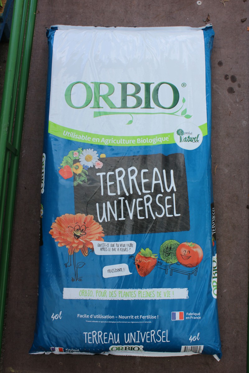 terreau universel plantes or bio 1 - Jardi Pradel - Jardinerie et ...