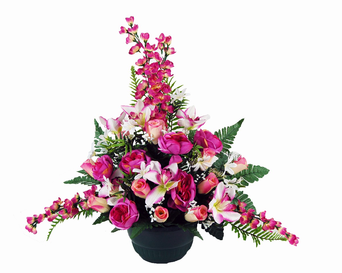 Coupe rose - cymbidium - Jardi Pradel - Jardinerie et fleuriste à ...
